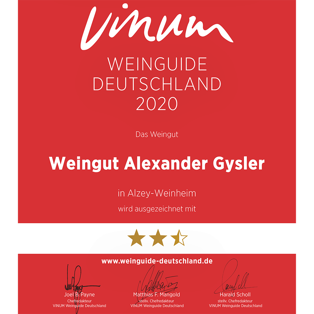 Stimmen - Weingut Alexander Gysler